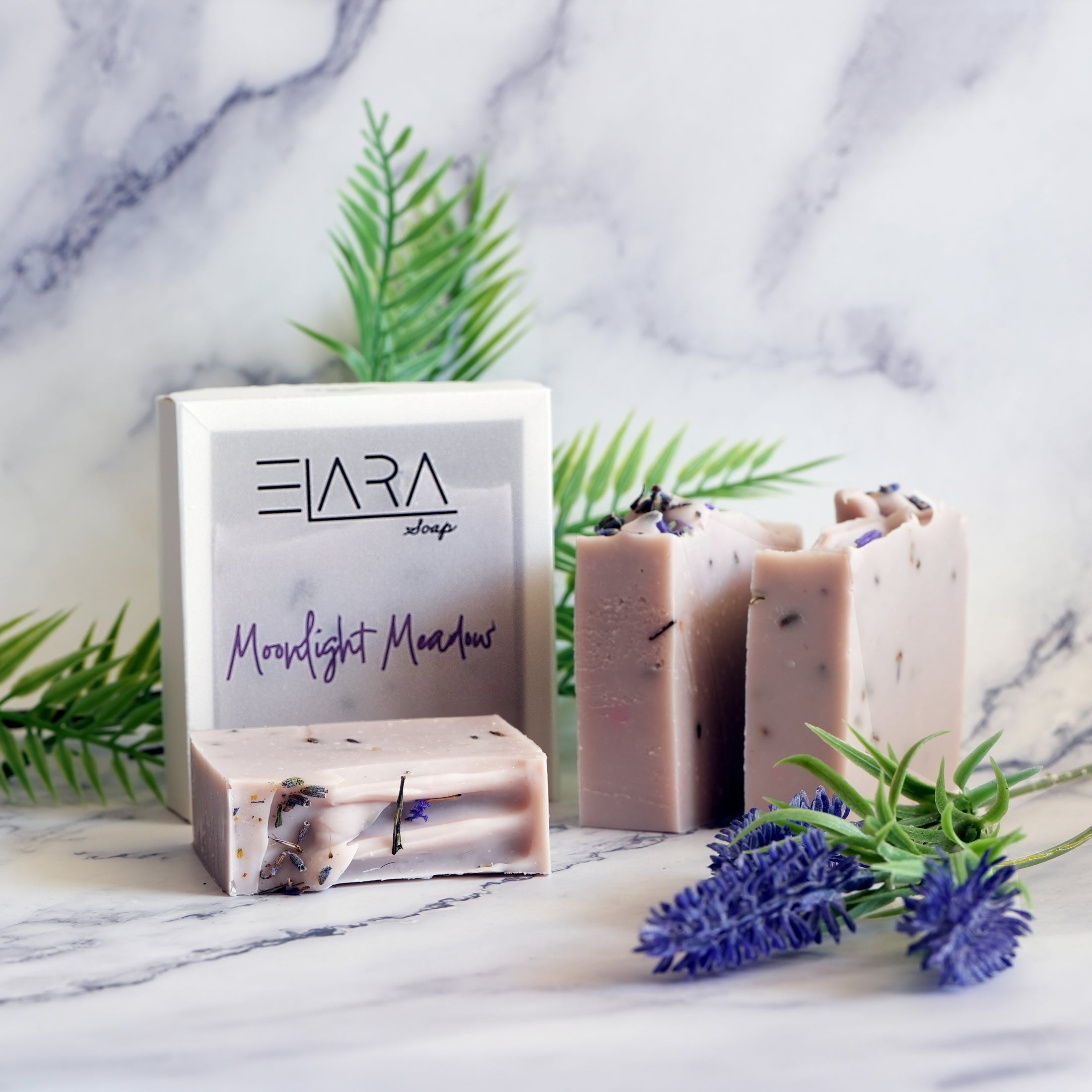 Moonlight Meadow | Handmade Soap Bar | Elara Soap