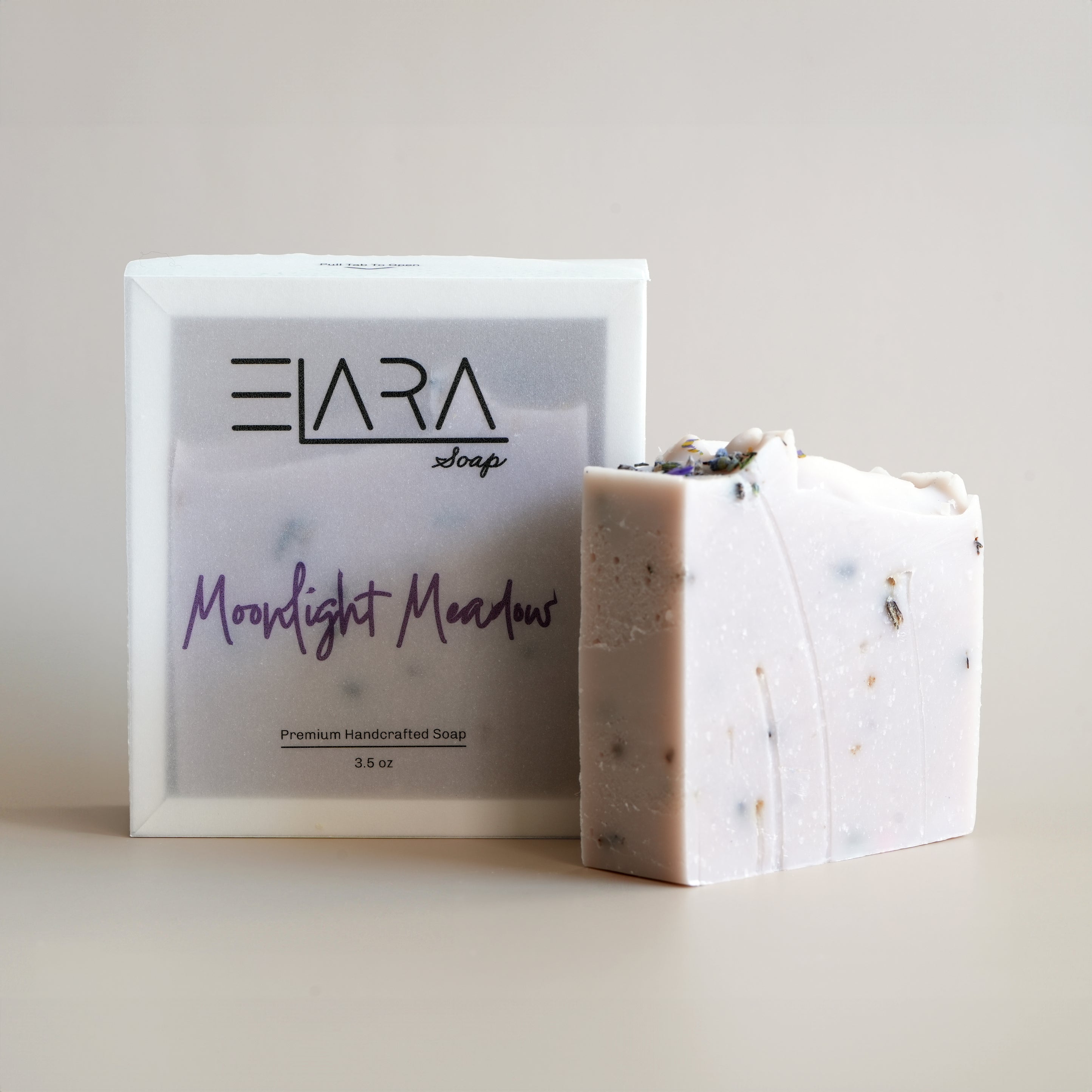 Moonlight Meadow | Handmade Soap Bar | Elara Soap